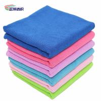 China 40x40cm 300gsm Soft Microfibre Looped Smooth Surface Scratch Freefor Car Cleaning for sale
