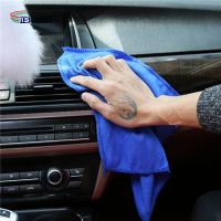 China 200gsm 40x40cm Light Weight Microfiber Universal Cleaning Cloth For Car Washing Cleaning for sale