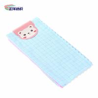 China 500gsm Car Cleaning Rags Plaid Style 40x40cm All Season Microfiber Weft Cloth Car Wiping Towels for sale