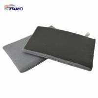 China 14x22cm 75g Grey Microfiber Magic Clay Waterproof Detailing Gloves Car Cleaning Hand Mitt for sale