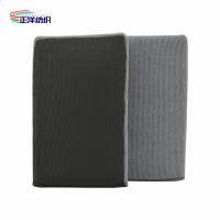 China 14x22cm 75g Grey Microfiber Magic Clay Waterproof Detailing Gloves Car Cleaning Hand Mitt for sale