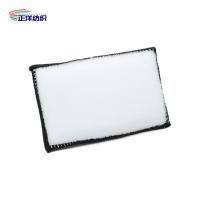 China 9x13cm Double Sided Microfiber Cleaning Sponge Polishing Wax Pad for sale