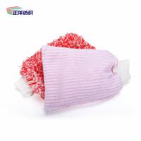China Polyester Car Detailing Tools 16x28cm 1500gsm Microfiber Scratch Free Car Washing Glove for sale