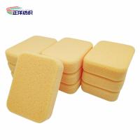 China PU Foam Mobile Car Detailing Tools High Quality 19x14x5cm Car Polish Sponge Pad for sale