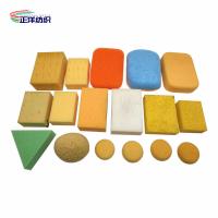 China PU Foam Mobile Car Detailing Tools High Quality 19x14x5cm Car Polish Sponge Pad for sale