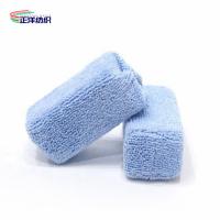 China Sponge Car Detailing Tools 90x45x45mm Cleaning Polishing Buffing Wax Pad Foam Polisher for sale