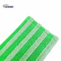 China 20 Inch 550gsm Commercial Wet Mop Green Stripes High Performance for sale