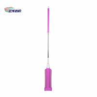 China 135cm Wet Mop Handle Stainless Steel Pole 11x32cm Frame for sale