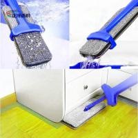 China 130cm Telescopic Cleaning Mop Handle Abs Material 12x36cm Frame Large for sale