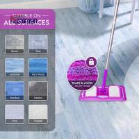China Wet Changeable Reusable Microfiber Mop Pad Household Floor Cleaning Flat For Swiffer Sweeper for sale