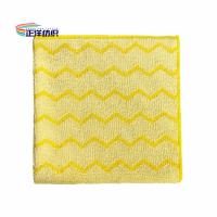 China Reusable Cleaning Cloth 40x40cm 320gsm Weave Cloth Commercial Cleaning Rag for sale