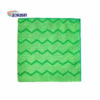 China Reusable Cleaning Cloth 40x40cm 320gsm Weave Cloth Commercial Cleaning Rag for sale