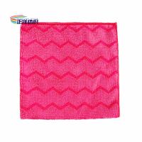 China Reusable Cleaning Cloth 40x40cm 320gsm Weave Cloth Commercial Cleaning Rag for sale
