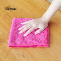 China Reusable Cleaning Cloth 40x40cm 320gsm Weave Cloth Commercial Cleaning Rag for sale