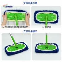 China Swiffer Sweeper Dry And Wet Mop Cloth Microfiber Mop Replacement Pad Mop Head for sale