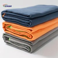 China High Quality Custom Microfiber Traveling Towel Shape Woven Technics Water Absorption Sand Free Print With Logo for sale