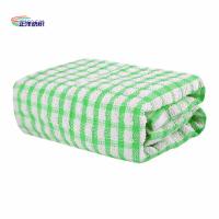 China 30x30cm Colorful Grid Style Cotton Towel Holiday Present Birthday Gift Wedding Gift Towel for sale