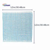China 30x30cm Colorful Grid Style Cotton Towel Holiday Present Birthday Gift Wedding Gift Towel for sale