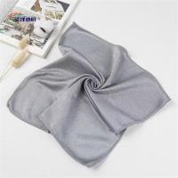 China Microfiber Cleaning Cloth 40x40cm 320gsm Shiny Glass Cloth Mirror Surface Wiping Polishing Cloth for sale