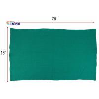 China Green Surgical Towel Surgery Huck Hand Towel 40x60cm 100% Cotton Disposable Medical Sterile Operation Towel Hospital Use for sale