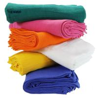 China Green Surgical Towel Surgery Huck Hand Towel 40x60cm 100% Cotton Disposable Medical Sterile Operation Towel Hospital Use for sale