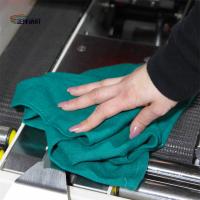 China Green Surgical Towel Surgery Huck Hand Towel 40x60cm 100% Cotton Disposable Medical Sterile Operation Towel Hospital Use for sale