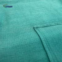 China Green Surgical Towel Surgery Huck Hand Towel 40x60cm 100% Cotton Disposable Medical Sterile Operation Towel Hospital Use for sale
