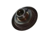 China 60T 24T  M1.5 Straight Bevel Gear 90mm Outside Diameter Customized Size for sale