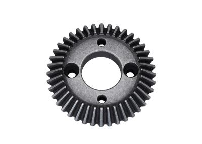 China 40T  M1.0 Ring  Straight Bevel Gear Assembly Many Materials Available for sale