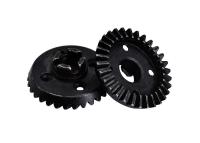 China High Precision Straight Bevel Gear 30T  M0.8 16MnCr5 Steel Material RoHS Approved for sale