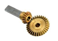 China High Performance Straight Bevel Gear Micro 90 Degree Bevel Gears AGMA 909-A06 for sale
