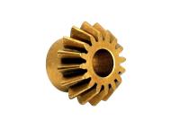 China Professional Cnc Machining Straight Bevel Gear 16T  0.85 Module AGMA 909-A06 for sale