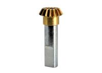 China Professional Cnc Machining Straight Bevel Gear 16T  0.85 Module AGMA 909-A06 for sale