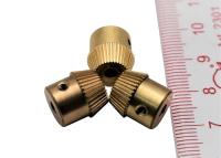 China CNC Machining Straight Bevel Gear 32T  0.3 Module CuZn40Pb2 Brass Alloy Material for sale