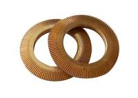 China Customized Straight Spur Bevel Gear 120T  0.3 Module CuZn39Pb3 Brass Alloy Material for sale