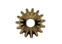 China 15T  Straight Bevel Gear 2 Module Ecectric Paddle Micro Bevel Gears 33.6mm Outside Diameter for sale