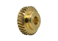 China 10 30T 2.0M Worm Gear And Worm Wheel 62.74mm TIP Diameter Aluminum Bronze CDA 954 for sale
