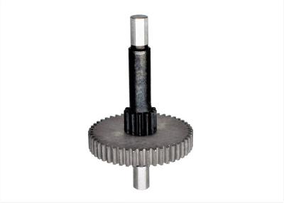China S45 Steel Pinion Spur Gear Cluster Smaller Module 48T M0.5 Gear And 13T 0.5M Pinion for sale