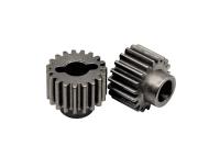 China 19T 0.5M Output  Spur And Pinion Gear 20CrMnTi Smaller Module DIN 867 Profile for sale