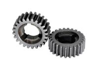 China Industrial Miniature Spur Gears 24T 0.5M  20CrMnTi 500mm Maximum Diameter for sale