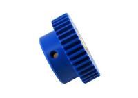 China POM Plastic Spur Gears 38T 12.0M H59 Brass Insert  Delrin - 100 Material for sale