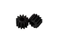 China 12 Teeth M0.5 Miniature Spur Gears S45C Nitriding Smaller Module Planetary Gear for sale