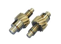 China Stainless Steel Motor Pinion Gear Shaft  1-30 Tooth 120mm Max Diameter for sale