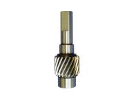 China Stainless Steel Motor Pinion Gear Shaft  1-30 Tooth 120mm Max Diameter for sale