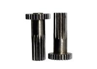 China Cnc Machining Gear And Shaft  T26  M0.5 Gear And T13 M0.5 Pinion S45C for sale