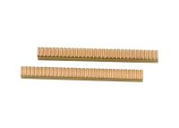 China Small Cnc Spur Helical Gear Racks M0.5 1.57 Pitch 5 × 4.8 × 50 ZCuSn10Pb1 for sale