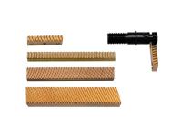 China Miniature Helical Gear Racks Spur And Helical Gear Rack M0.3-M10  Bronze Steel Alloy Material for sale