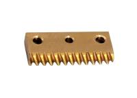 China M0.5 Miniature Helical Gear Racks Toothed Rack 18mm Length ZnCuSn10Pb1 for sale