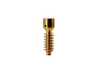 China High Precision Custom Worm Gear Parts  2 Lead 0.8 Module AGMA 7 Brass for sale