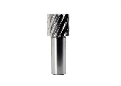 China Steel Precision Miniature Drive Pinion Shaft  T12  M1.0  20CrMo Material for sale